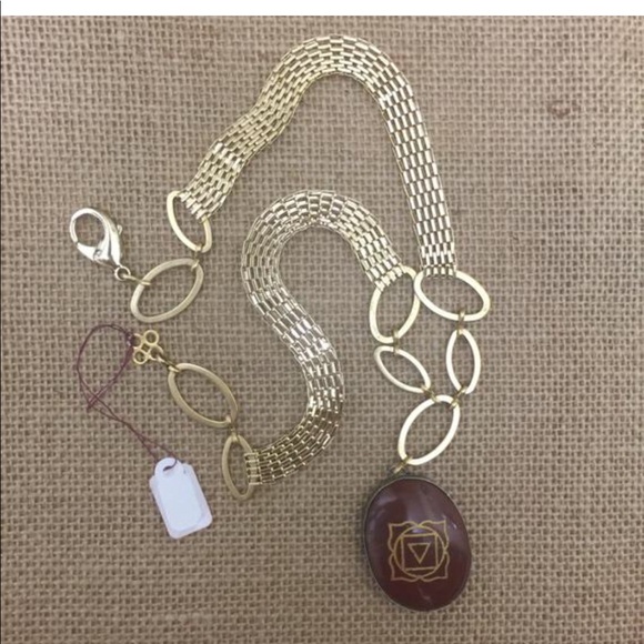 originelle | Jewelry | Handmade Root Chakra Necklace | Poshmark